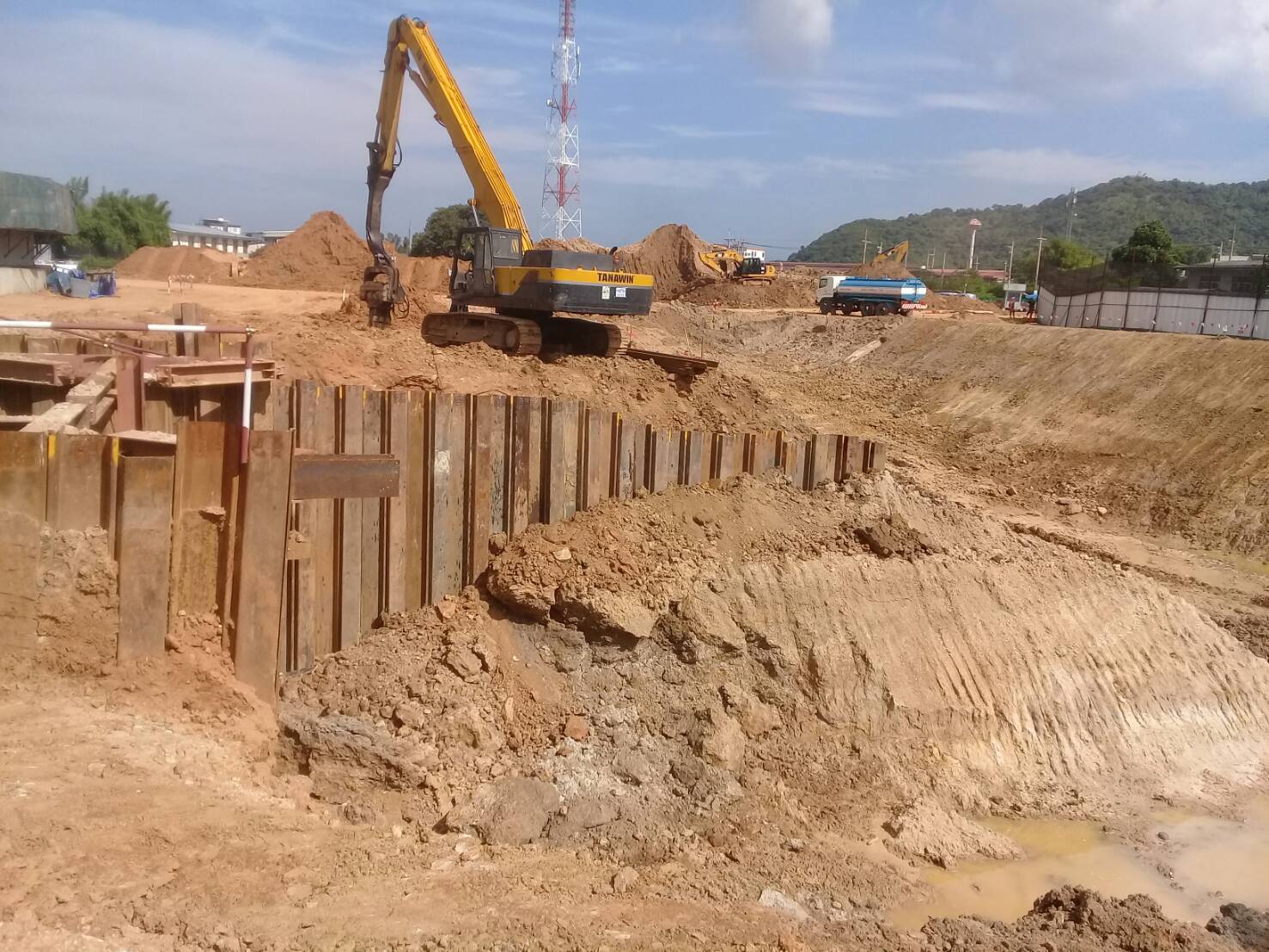 Buffer Pond Idea Project Thaioil - Suwadee E&C Company Limited Sheet ...